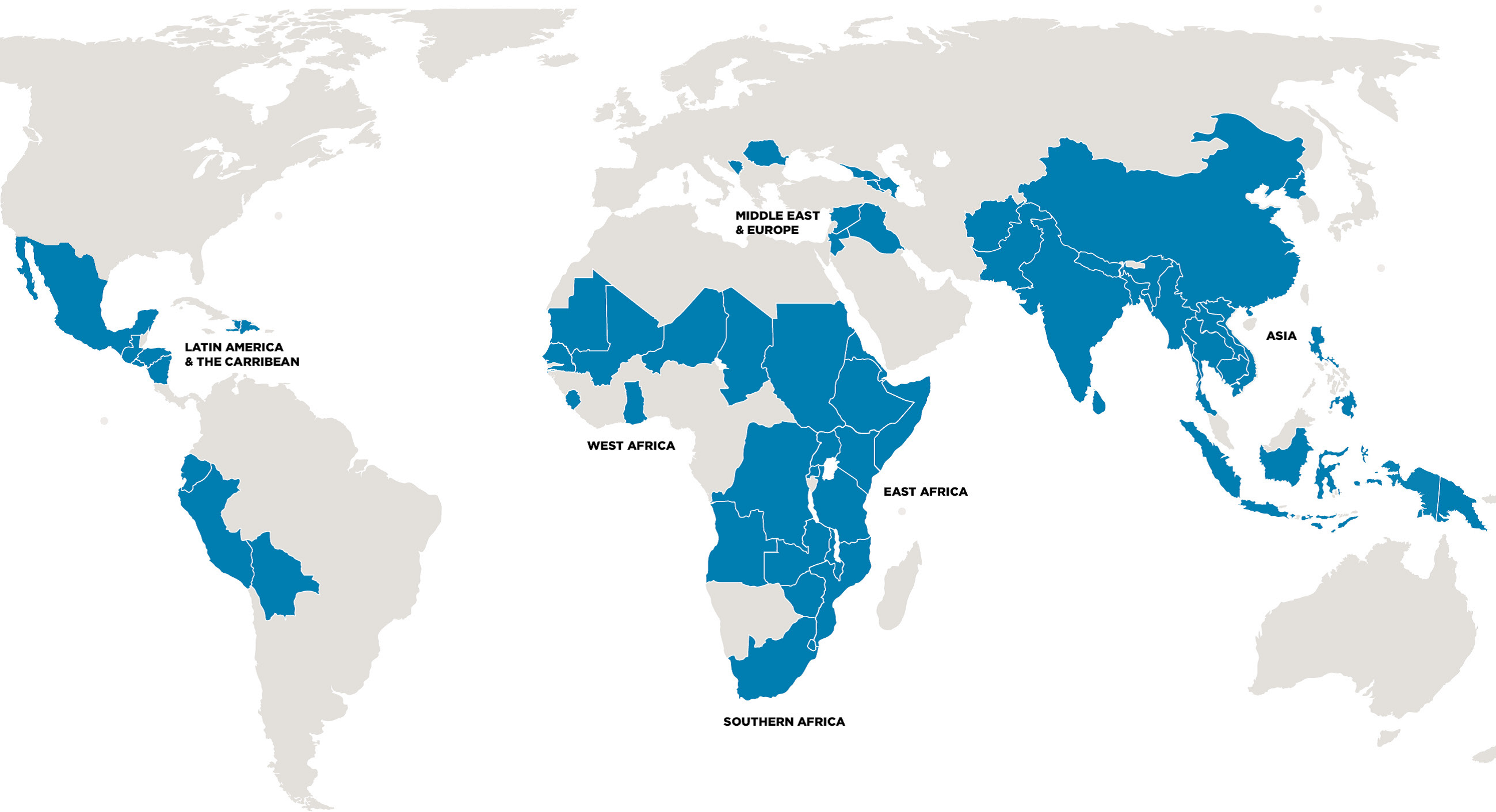 World Vision WASH program map – Saving Africa from Lies that Kill
